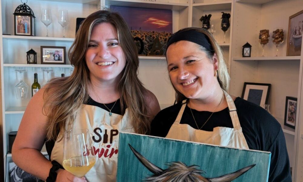 Community Highlights: Meet Kacie Desabla And Rebecca Weisenhoff of Sip and Swirl - Voyage Austin
