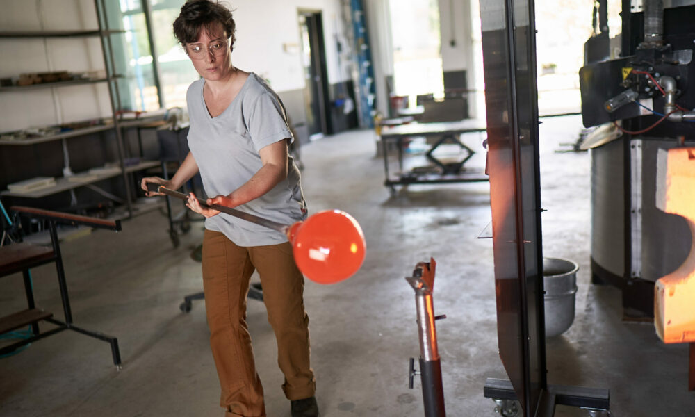 Meet Katie Plunkard of Ghost Pepper Glass - Voyage Austin